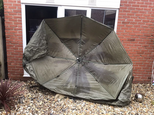 JRC 60” OVAL brolly 10,000 with sides & bag used crap fishing gear £75. ...
