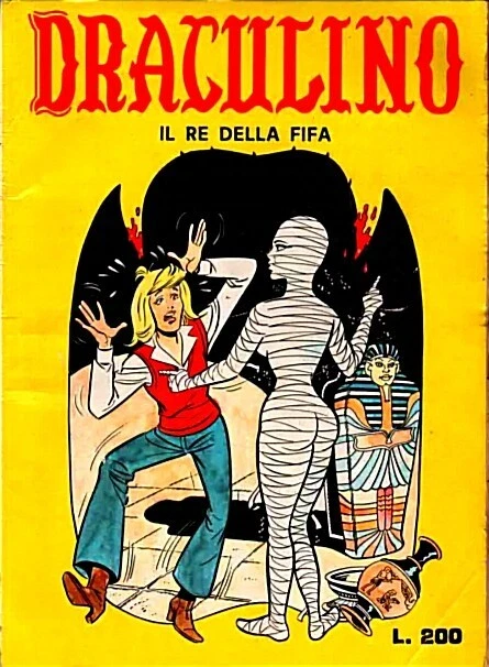 &DRACULINO& N. 4-5-10-20. Fumetto del terrore comico di G. Pederiali ...