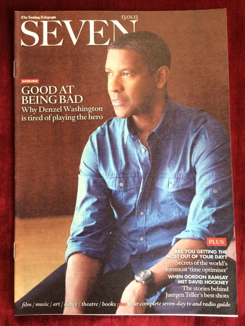 SEVEN MAGAZINE 13-JANUARY-2013 DENZEL WASHINGTON Jurgen Teller Bjork ...