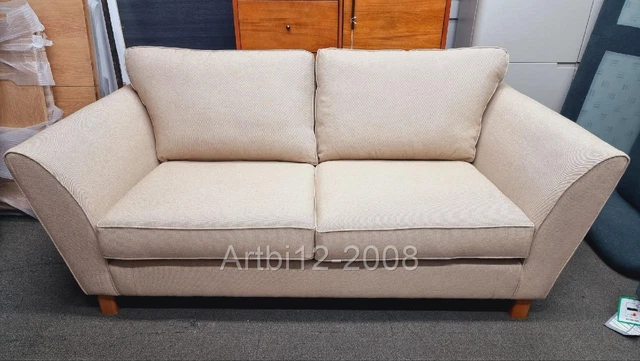 JOHN LEWIS OSLO Medium 2 Seater Sofa Twill Natural 4025 359.20 PicClick UK