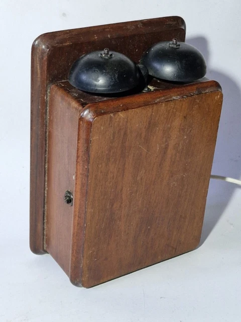 GPO BELL SET No.41 Antique Wooden Bell Box £22.00 - PicClick UK