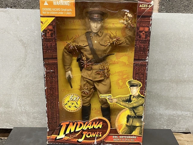HASBRO INDIANA JONES Crystal Skull Colonel Dovchenko 1:6 12" action ...