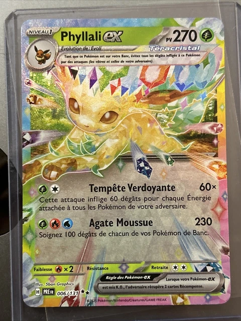 🇫🇷 CARTE POKEMON Phyllali EX 006/131 Evolutions Prismatiques EV8.5 🇫🇷 EUR 1,00 - PicClick FR