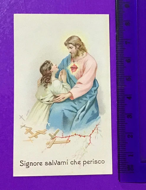 SANTINO HOLY CARD, Gesù Sacramentato -Rif. 7077 EUR 4,99 - PicClick FR