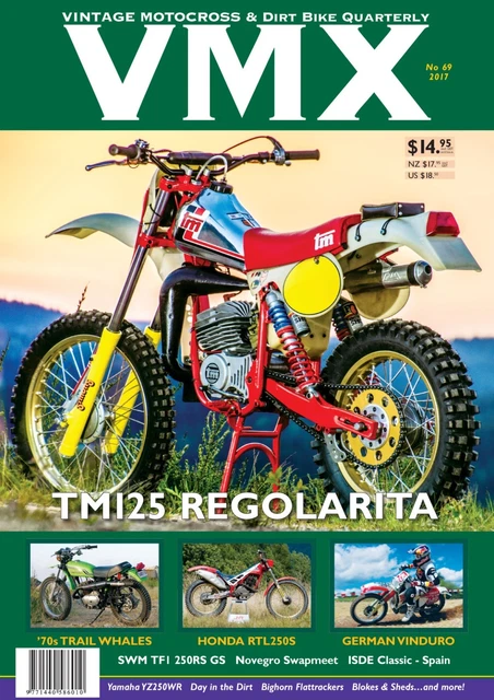 VMX VINTAGE MX & Dirt Bike AHRMA Magazine - ISSUE #69 $12.50 - PicClick AU
