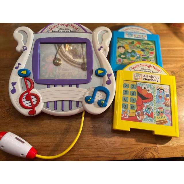 MATTEL LEARN THROUGH Music Educational Game, w/ 3 cartridges £57.78 ...