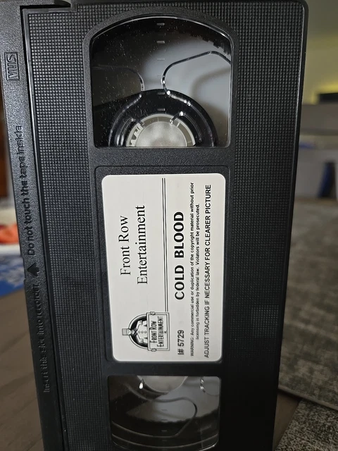 COLD BLOOD (1975) - VHS Video Tape - Action / Thriller - Rutger Hauer ...