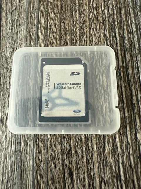 FORD V4.1 SATELLITE Navigation Sat Nav SD Card West Europe EM5T-19H449 ...