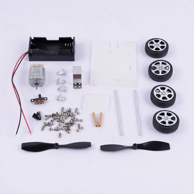 STEM EDUCATION DIY RC Car Kit Science Experiment Toy for Kids and Teens ...