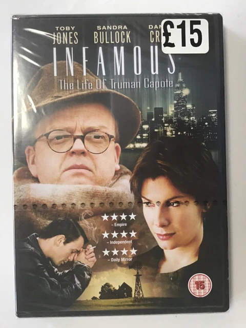 INFAMOUS THE LIFE Of Truman Capote Toby Jones Sandra Bullock Daniel ...