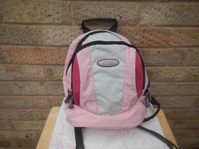 JEEP RUCKSACK, PINK Ladies Rucksack /Backpack Great Condition £12.99 ...