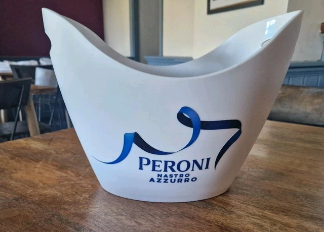 PERONI ICE BUCKET - 2025 Design -- Nastro Azzurro Man Cave Bar Pub Beer ...