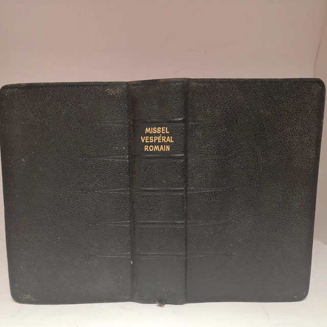 MISSEL VESPERAL ROMAIN (quotidien)-G.Lefebvre-1951 ill.Rene'De Cramer ...