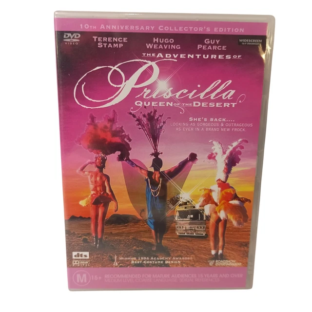 PRISCILLA QUEEN OF The Desert Anniversary Edt DVD Music Drag Region 4 ...