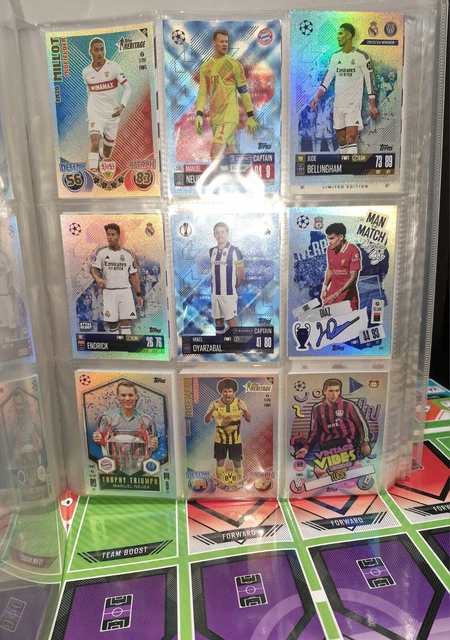 MATCH ATTAX 24/25 Game Guide-Check List-Play Pitch-53 Cards £4.99 ...