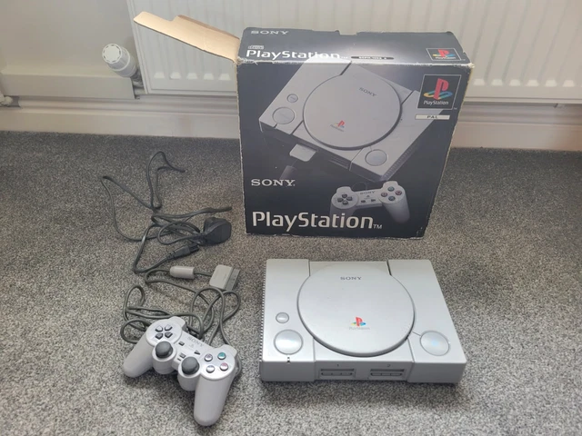 PLAYSTATION 1 BOXED with Controller PS1 (MISSING RCA LEAD) £52.69 ...