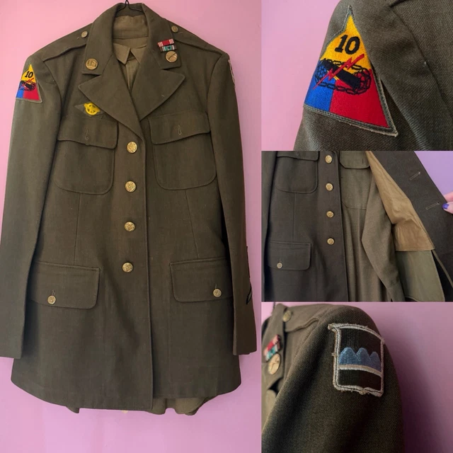 ORIGINAL WORLD WAR II Coat WWII Uniform WW2 £149.31 - PicClick UK
