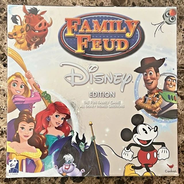FAMILY FEUD DISNEY Edition Board Game Family Game Brand New Sealed $14. ...