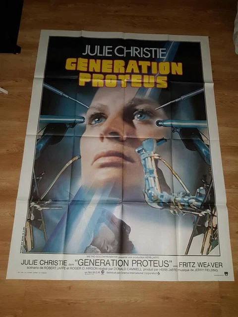 AFFICHE DE CINÉMA d'époque du film: GENERATION PROTEUS de 1977 ...