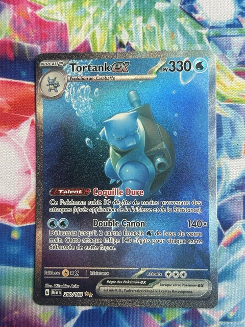 CARTE POKÉMON TORTANK Ex ALT - FR - EV3.5/151 - 200/165 - Neuf - EUR 10 ...