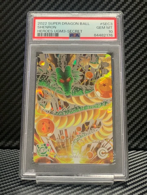 PSA 10 SHENRON UGM3 SEC3 2023 Super Dragon Ball Heroes SS3 Son Goku EUR 131,93 - PicClick FR