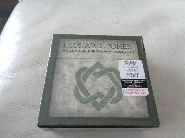 LEONARD COHEN NEW 12-CD BOX SET Complete Studio Albums Collection Bonus ...