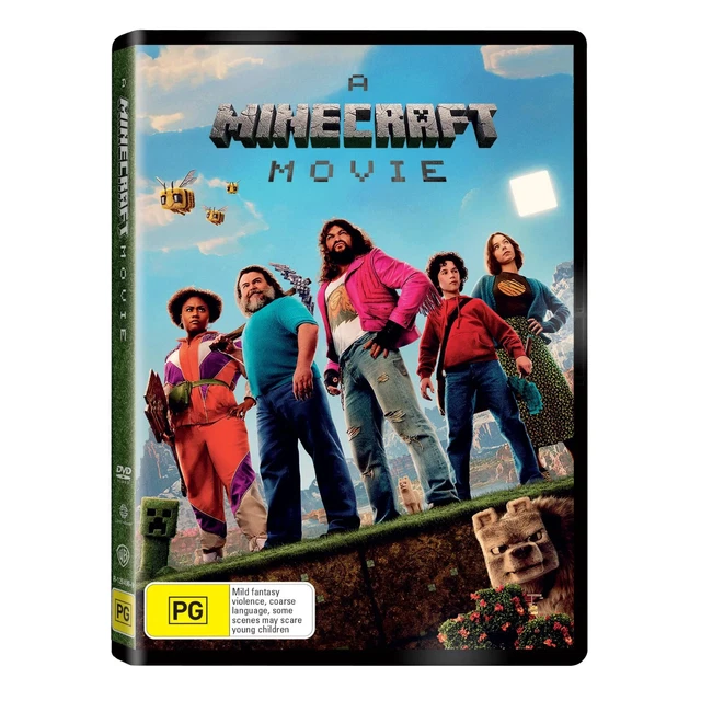 A MINECRAFT MOVIE (DVD, 2025) NEW $21.99 - PicClick AU