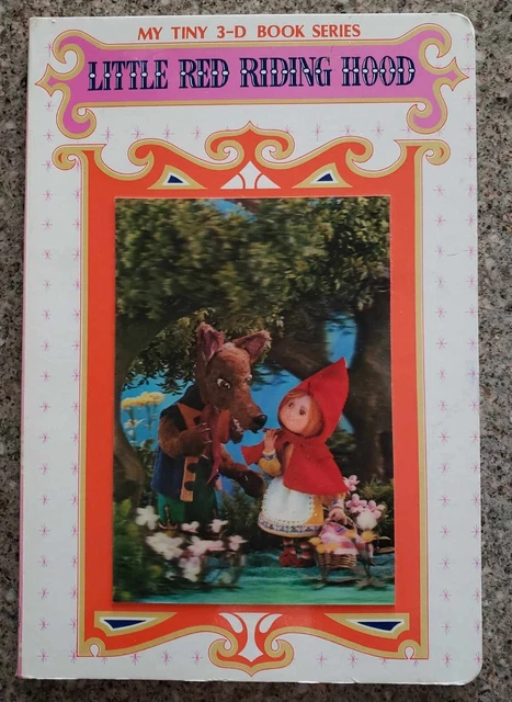 LITTLE RED RIDING Hood ~ Froebel-Kan ~ My Tiny 3-D Book Series ~ 1987 ...