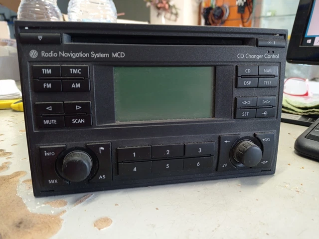 RADIO NAVIGATION SYSTEM MCD CD Radio VW Golf IV Passat EUR 90,00 ...