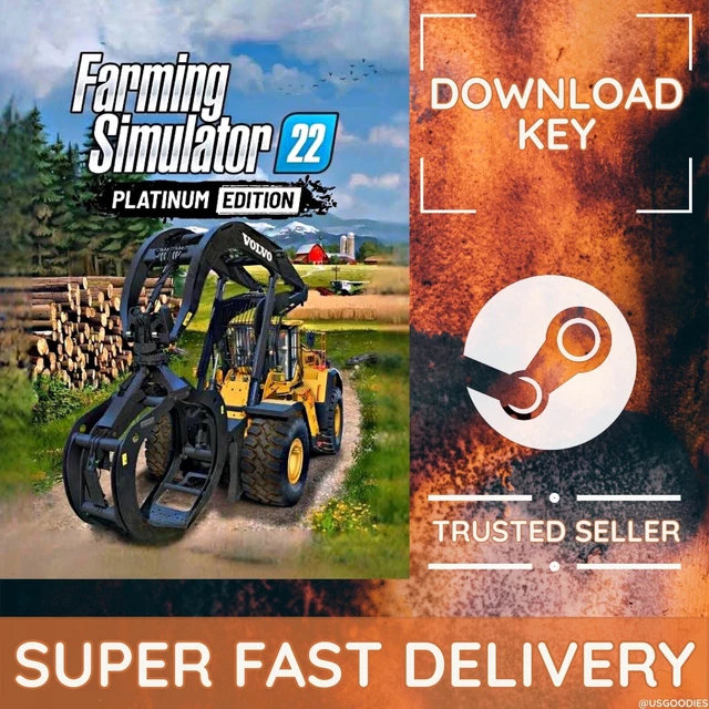 FARMING SIMULATOR 22 - Platinum Edition - [2022] PC/MAC STEAM KEY 🚀 £24 ...