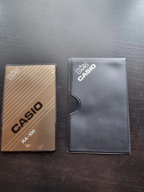 SCHEDA RAM CASIO RA-100 originale per tastiera sintetizzatore analogico ...