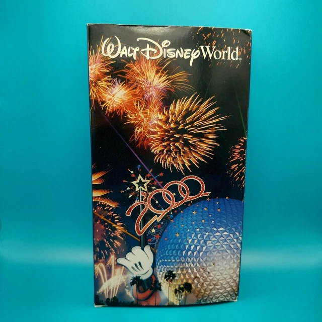WALT DISNEY WORLD 2000 Vacation Promo Planner VHS Video W/ Pamphlets ...