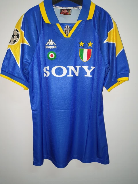 MAGLIA SHIRT JUVENTUS UEFA CHAMPIONS LEAGUE 1996 Vialli Del Piero ...