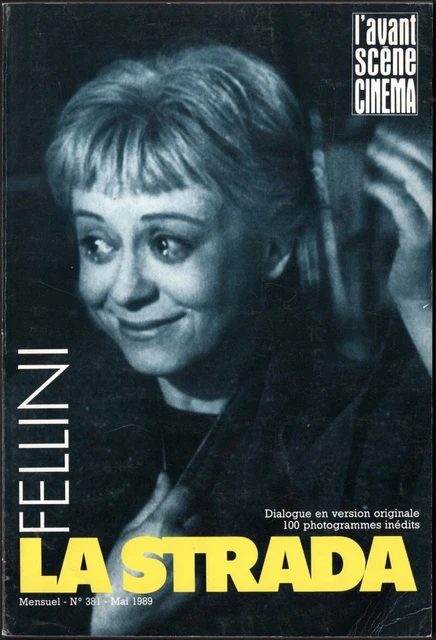 AVANT-SCÈNE CINÉMA - n° 381 - La Strada Fellini - mai 1989 EUR 5,00 ...