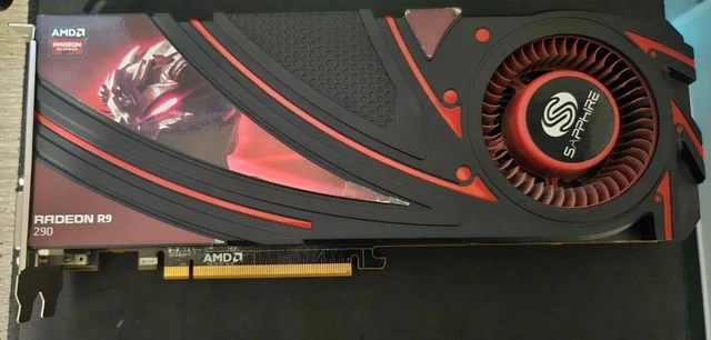 AMD RADEON R9 Series R9-290X, dual slot, 4 GB GDDR5 - Graphics card £9. ...