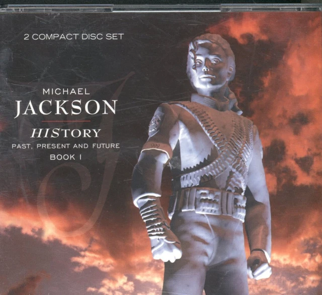 MICHAEL JACKSON HISTORY double CD Europe Epic 1995 gold coloured discs ...