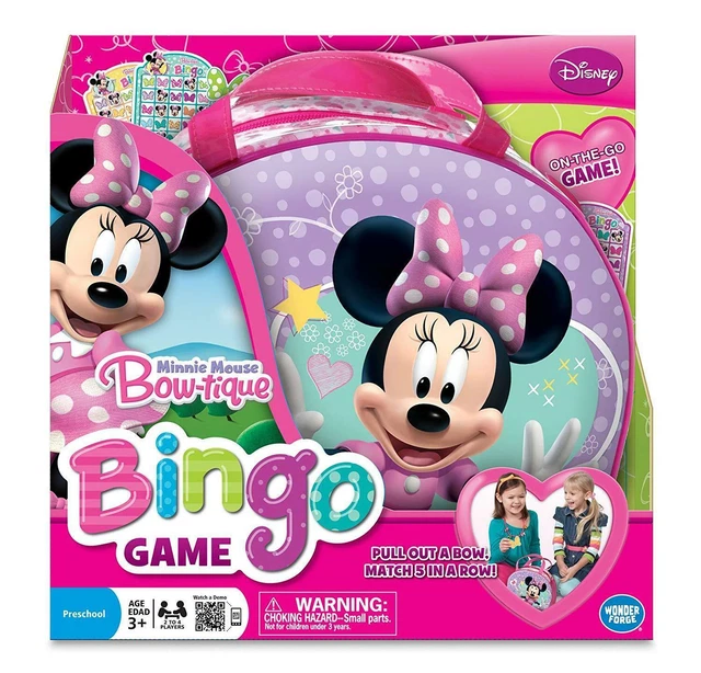 MINNIE MOUSE BINGO Game Disney Age 3+ Imperfect Packaging £9.95 ...