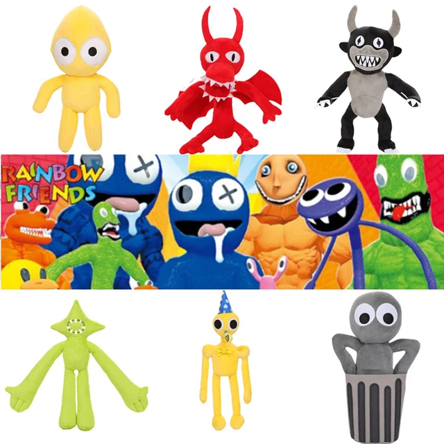 ROBLOX RAINBOW FRIENDS Villain Plush Toy Long Hand Monster Soft Doll ...
