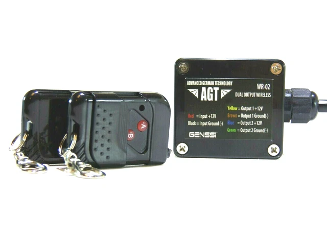 DC 12V SINGLE Channel Wireless RF Relay Wireless Remote Control Switch ...