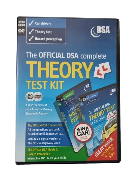 THE OFFICIAL DSA Complete Theory Test Kit for Car Drivers 2010 £6.99 ...