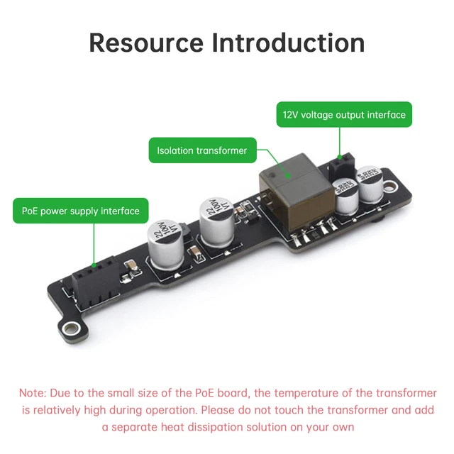 NVIDIA JETSON ORIN Nano/NX Ethernet POE Expansion Board Supports 802 ...