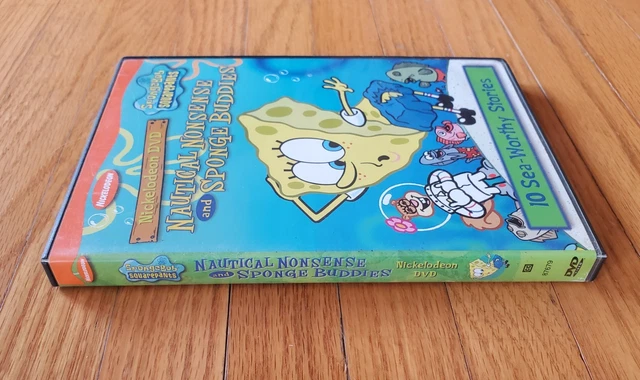 SPONGEBOB SQUAREPANTS NAUTICAL Nonsense Sponge Buddies DVD 2002 ...