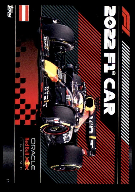 11 - TURBO Attax F1 2022 Trading Card - Oracle Red Bull Racing - 2022 ...