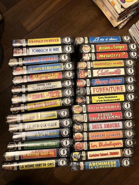 CASSETTE VIDEO VHS CINEMA RENE CHATEAU lot de 29 vhs neuf sous film EUR 75,00 - PicClick FR