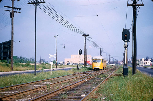 BALTIMORE TRANSIT CAR number 7132 TROLLEY & RAILROAD OLD Photo 3 $9.00 ...