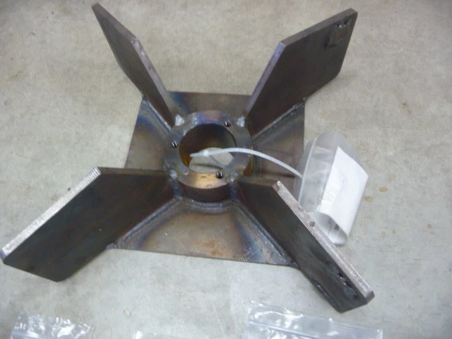 GIANT-VAC LEAF VACUUM Truck Loader Impeller Fan Turbine 3021517 3021610 ...