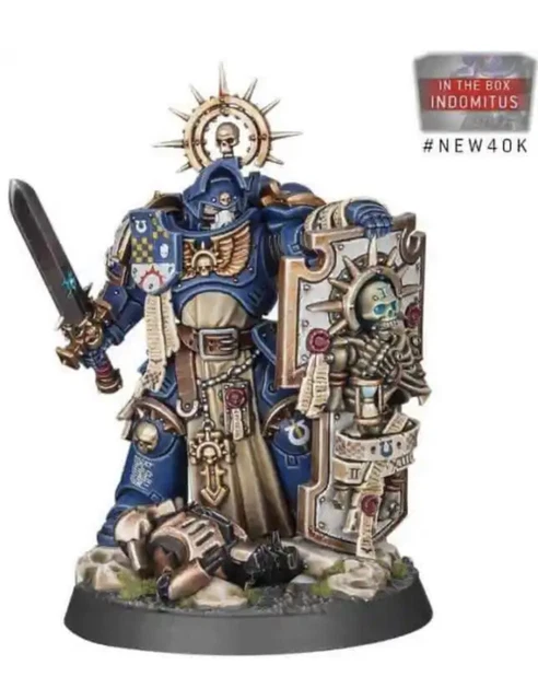 WARHAMMER 40K SPACE marine Indomitus Primaris Chaplain - New on Sprue ...