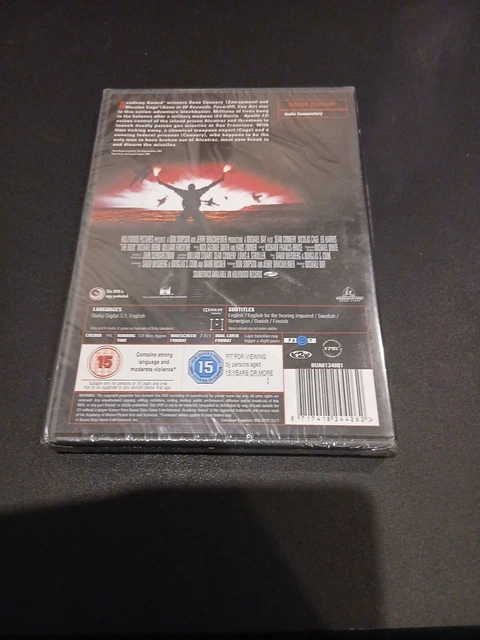 THE ROCK DVD new sealed Sean connery Nicolas cage £4.37 - PicClick UK