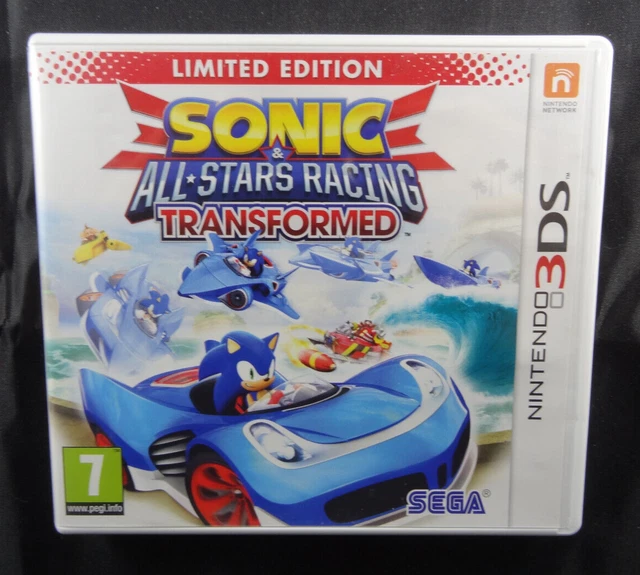 SONIC & ALL Stars Racing Transformed - 3DS £9.92 - PicClick UK