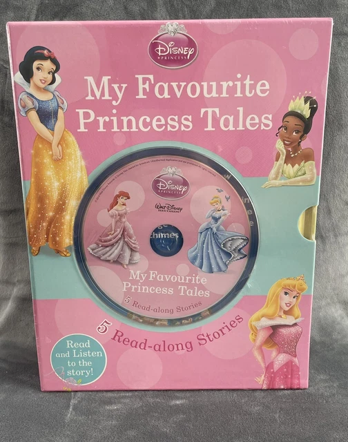 DISNEY MY FAVOURITE Princess Tales: 5 Books + Read-along Stories CD Set ...